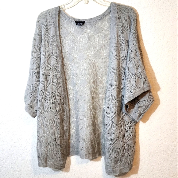 Topshop | Sweaters | Topshop Open Knit Design Cardigan | Poshmark